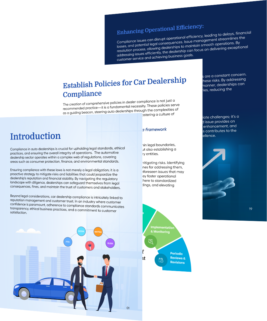Autodealership compliance guide for auto compliance professionals